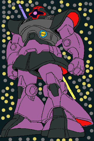 Standard MS-09R Rick Dom colors in my story by Mermanwatch on DeviantArt