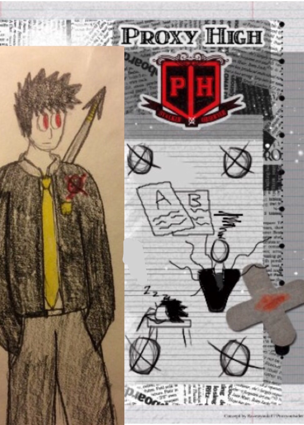 Proxy High Student I.D.: Dienekes by Slendermansbrother on DeviantArt
