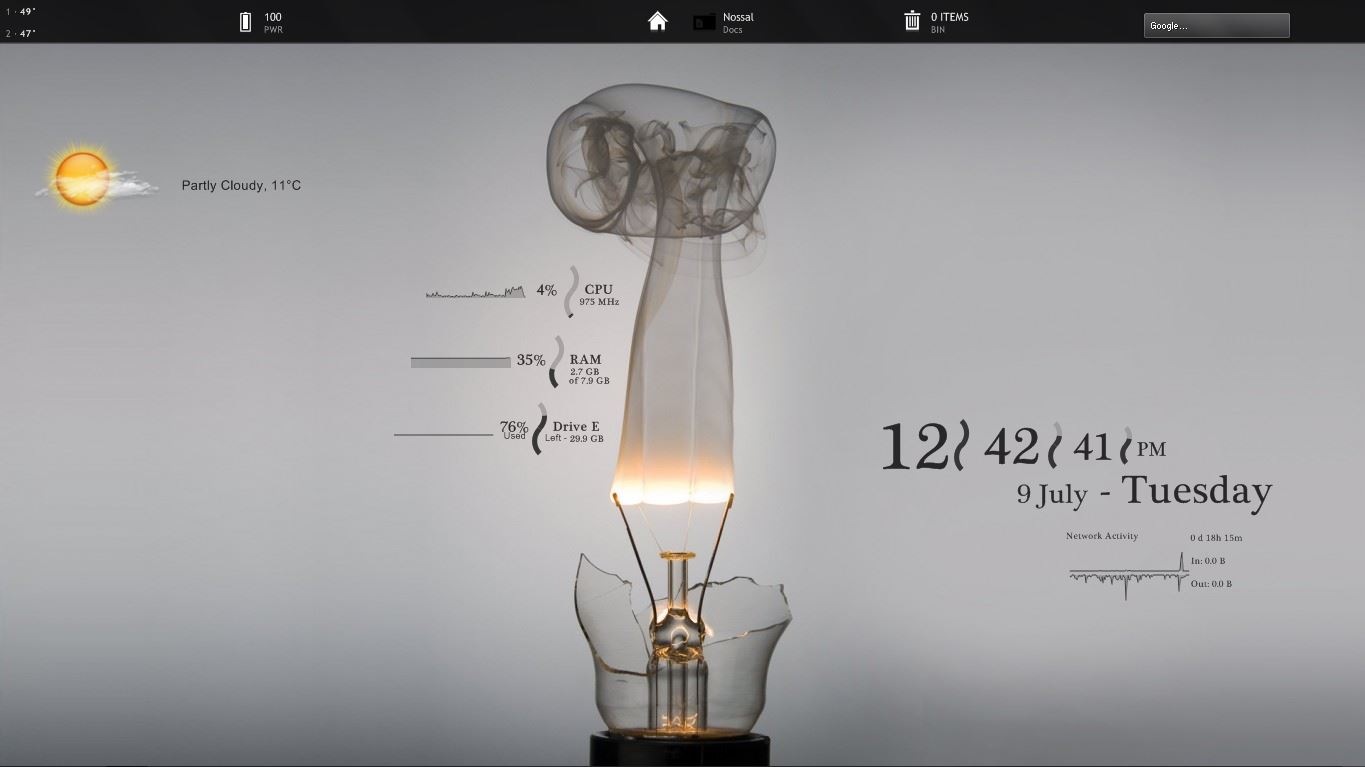 Abstract Light Bulb 1.1 by Desig101 on DeviantArt