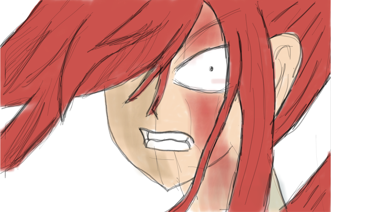 Erza by bluewater14 on DeviantArt
