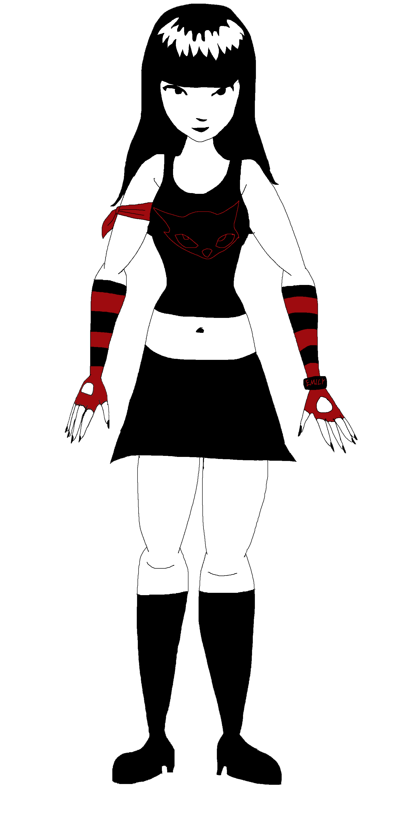 Emily The Strange by ARTIST-SRF on DeviantArt