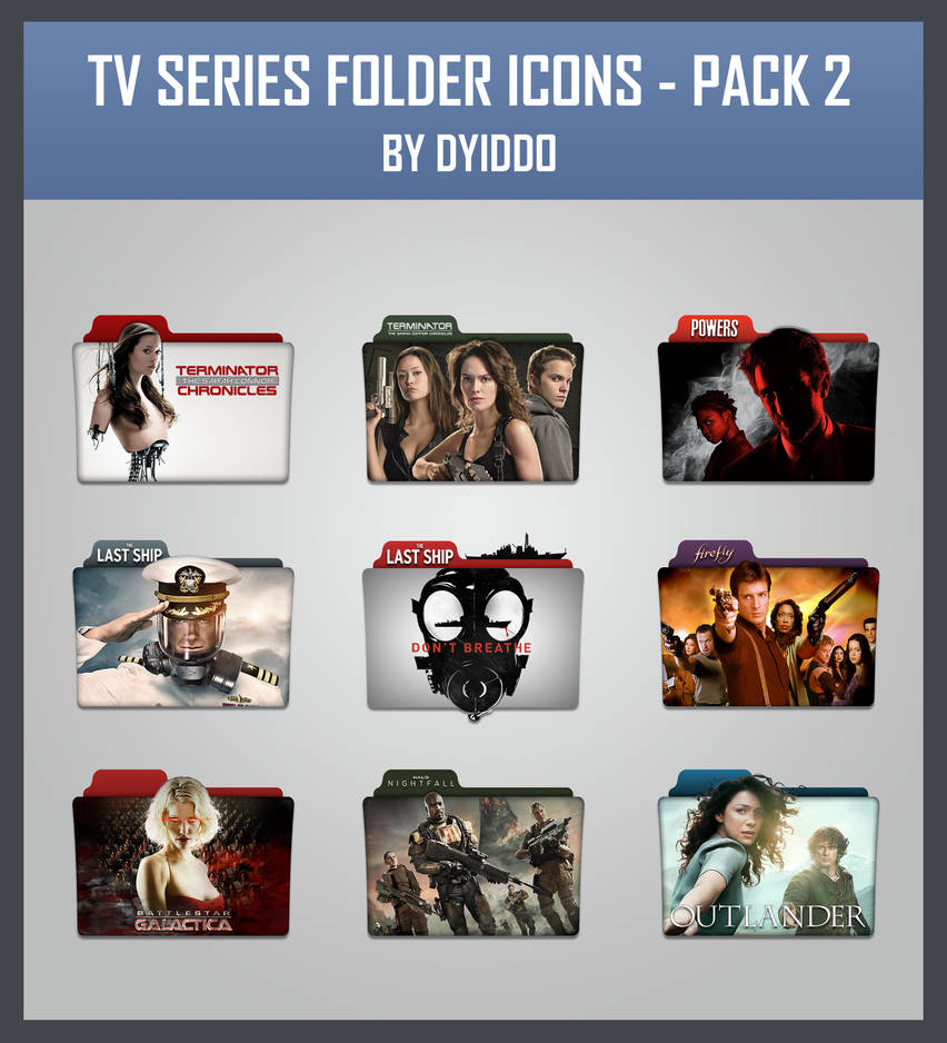 TV Series Folder Icon - Pack 2 by DYIDDO on DeviantArt
