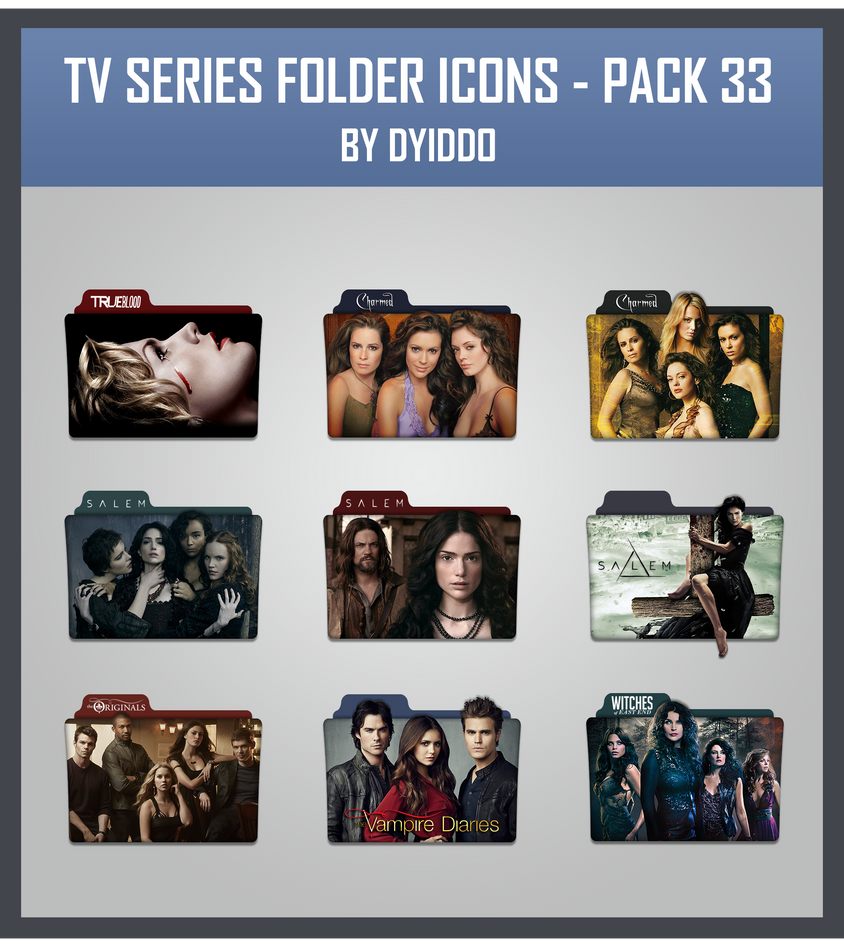 TV Series Folder Icons - Pack 33 by DYIDDO on DeviantArt