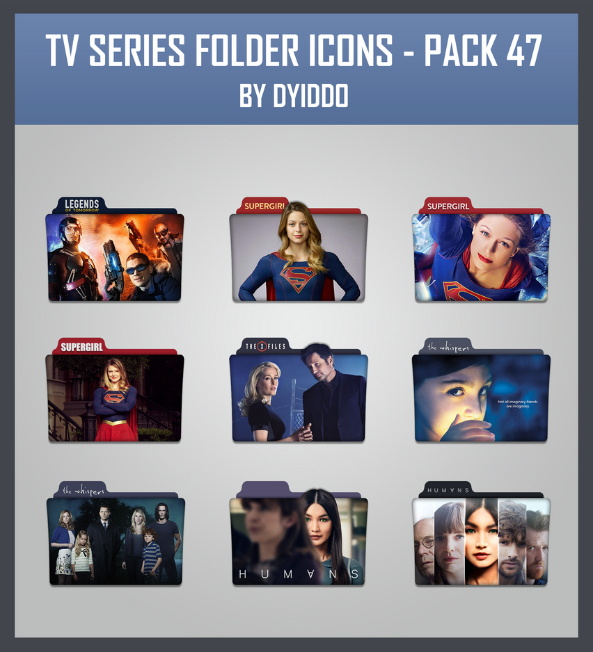 TV Series Folder Icons - Pack 47 by DYIDDO on DeviantArt