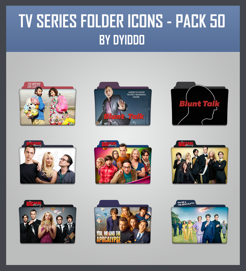 TV Series Folder Icons - Pack 50 by DYIDDO on DeviantArt
