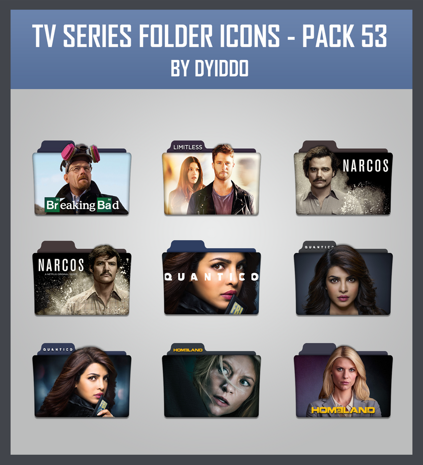 Tv Series Folder Icons Pack 95 By Dyiddo On Deviantart