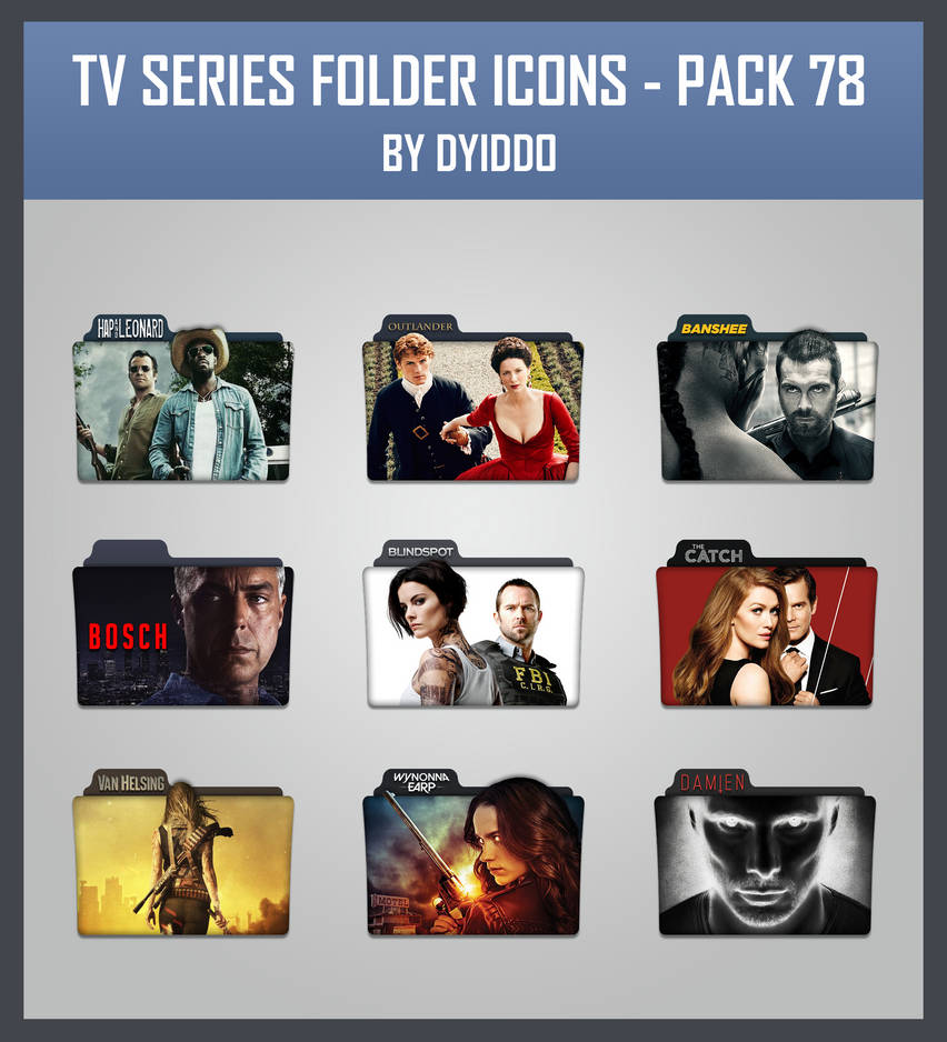 TV Series Folder Icons - Pack 78 by DYIDDO on DeviantArt