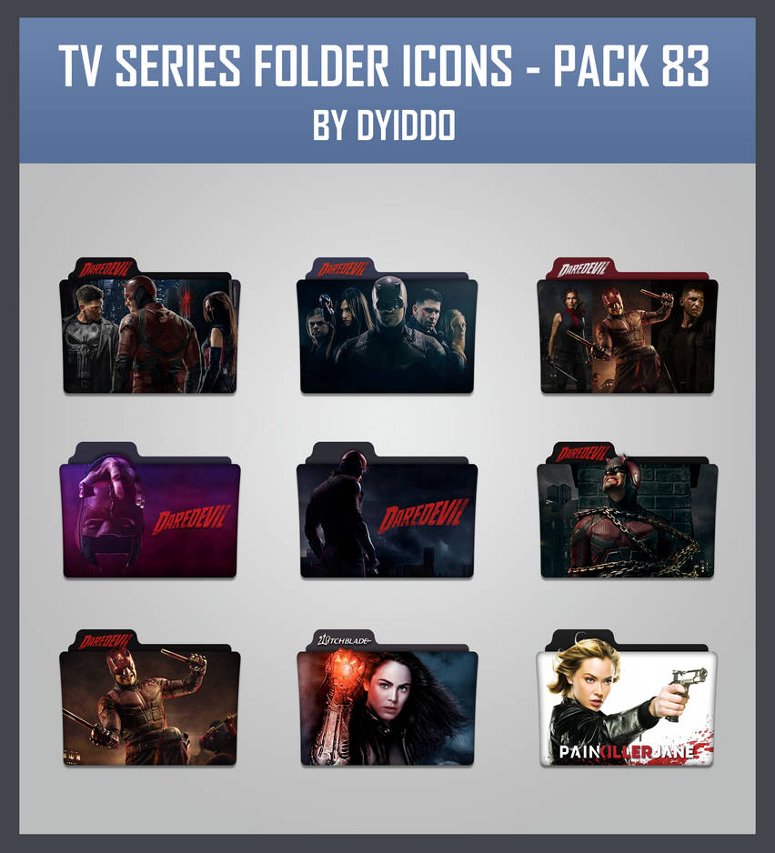 TV Series Folder Icons - Pack 83 by DYIDDO on DeviantArt