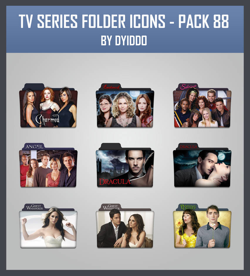 TV Series Folder Icons - Pack 88 by DYIDDO on DeviantArt