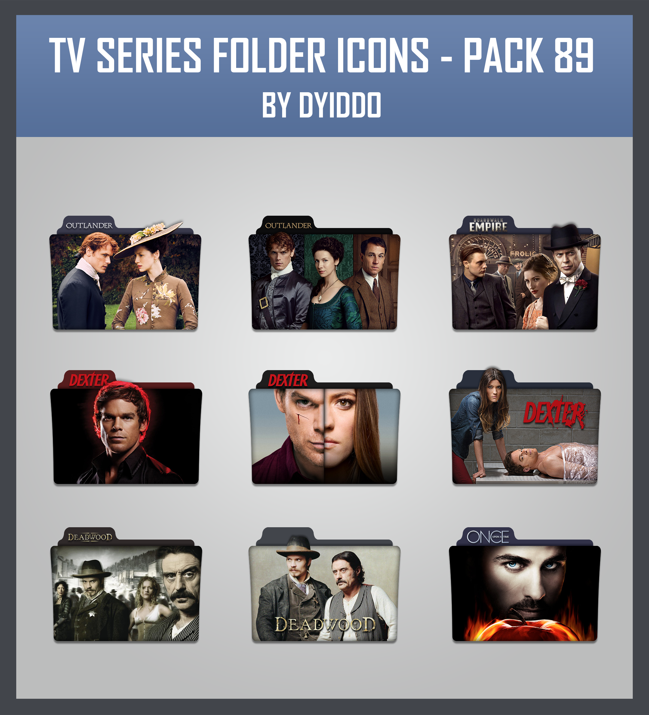 TV Series Folder Icons - Pack 89 by DYIDDO on DeviantArt