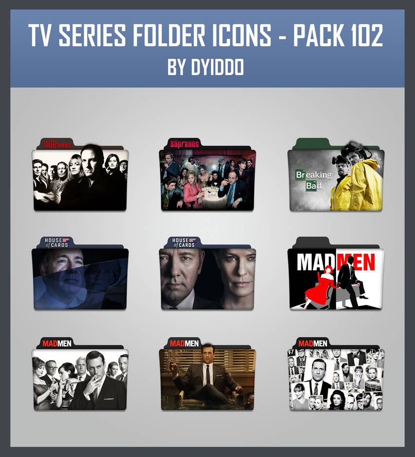 TV Series Folder Icons - Pack 102 by DYIDDO on DeviantArt