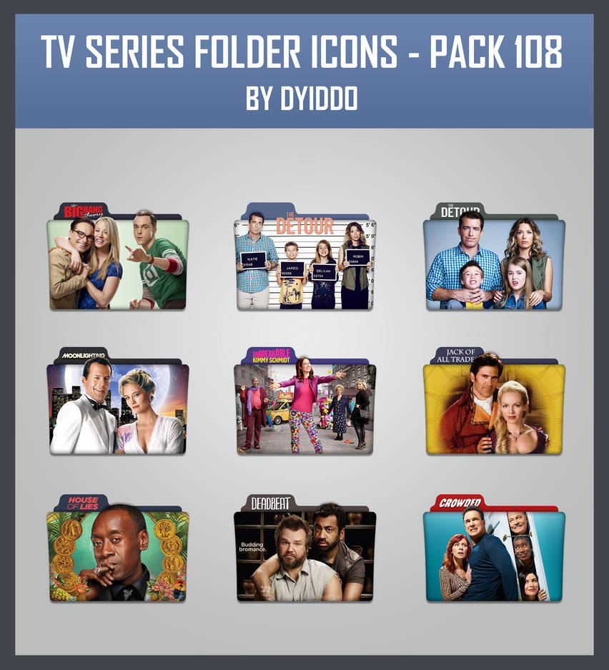 TV Series Folder Icons - Pack 108 by DYIDDO on DeviantArt