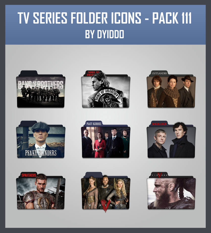 TV Series Folder Icons - Pack 111 by DYIDDO on DeviantArt