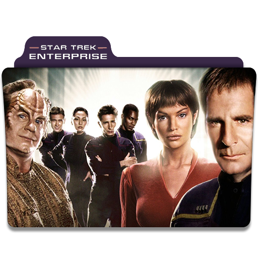 Star Trek : Enterprise - TV Series Folder Icon v2 by DYIDDO on DeviantArt