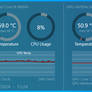 [Rainmeter] CPU/GPU Temperature and Usage Monitor by Classic2203 on DeviantArt