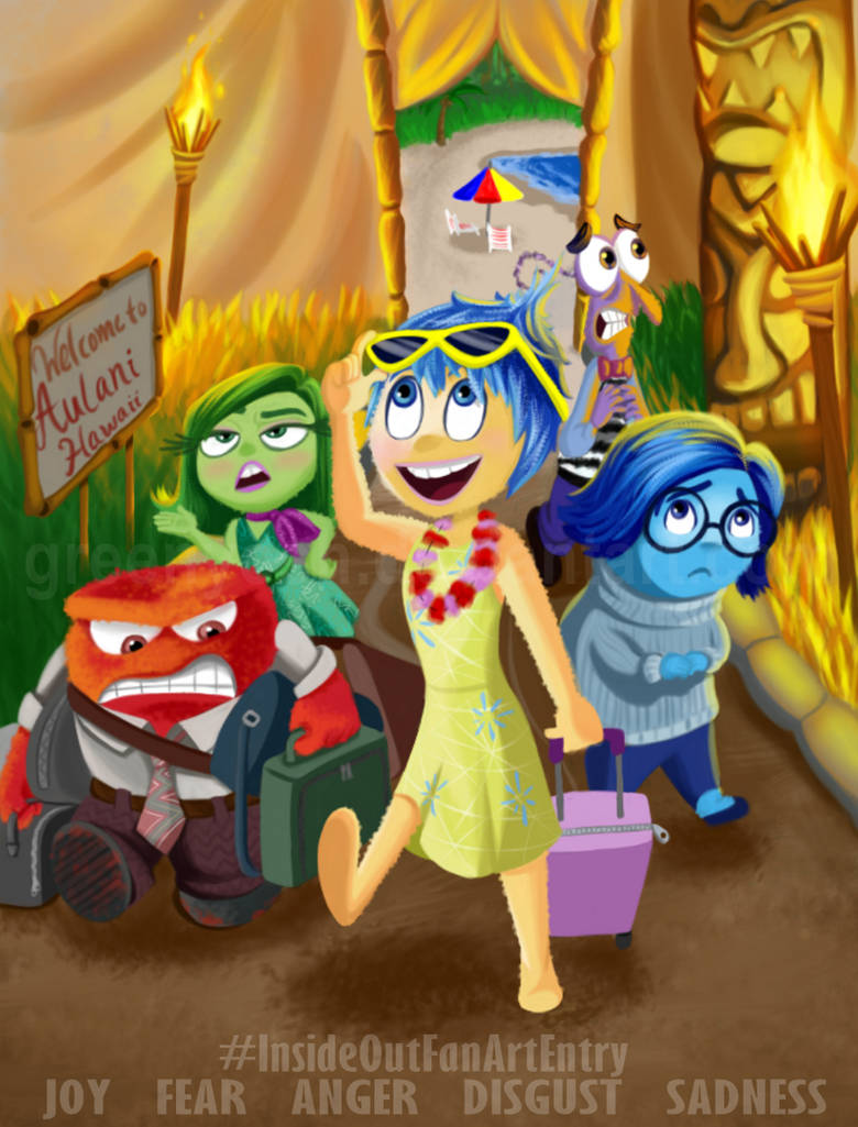 Emotions on Vacation! - Inside Out by GreenYosh on DeviantArt