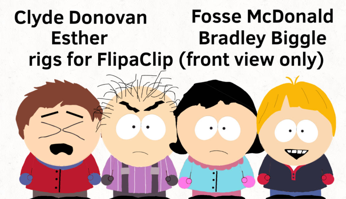 4 More South Park Rigs for Flipaclip! by apaswright on DeviantArt