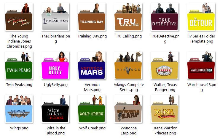 TV Folders 8 by DarthLocutus545 on DeviantArt