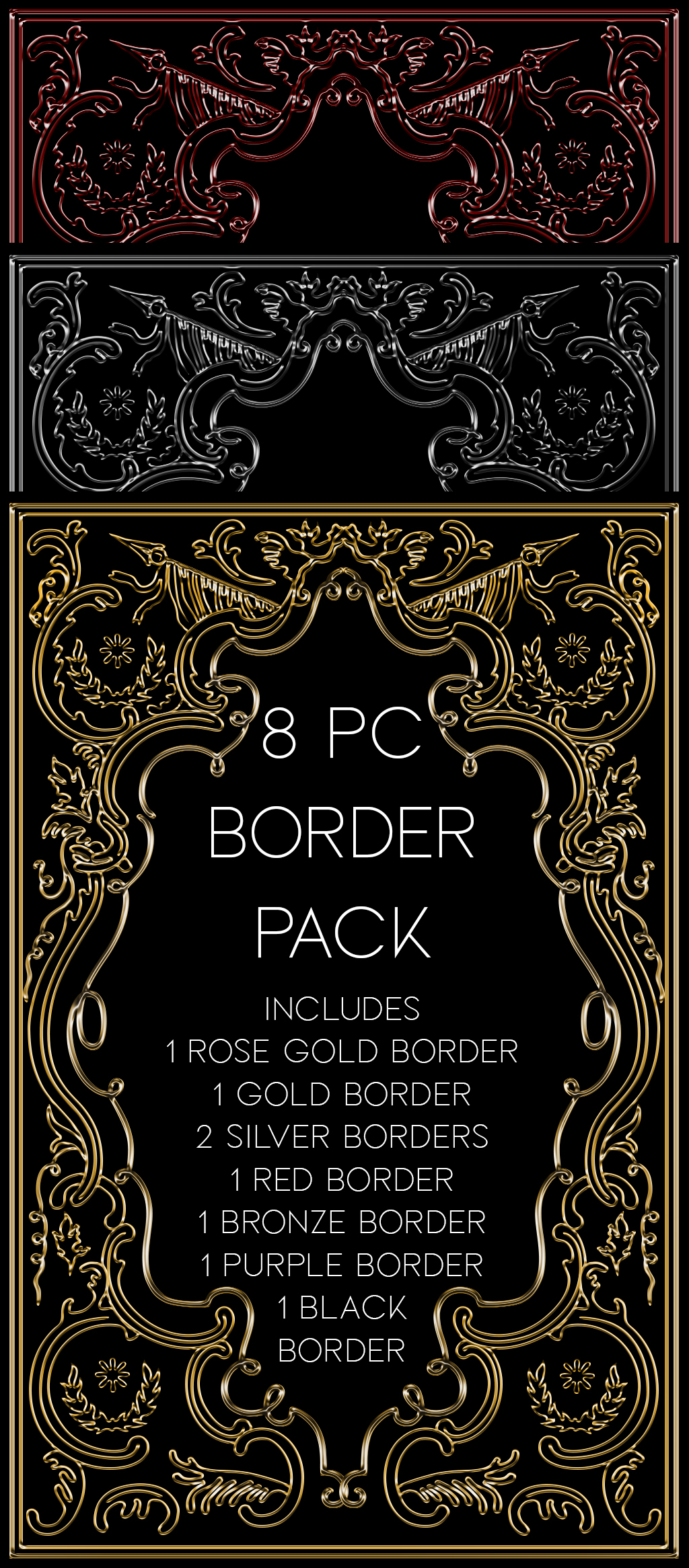 Border Pack #13 by bellsabub on DeviantArt