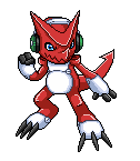 Shoutmon sprite by Daniewise on DeviantArt