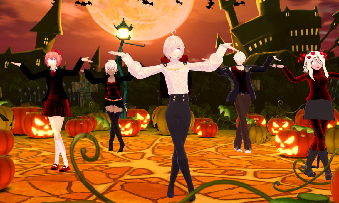 MMD - Happy Halloween by Lavander606 on DeviantArt