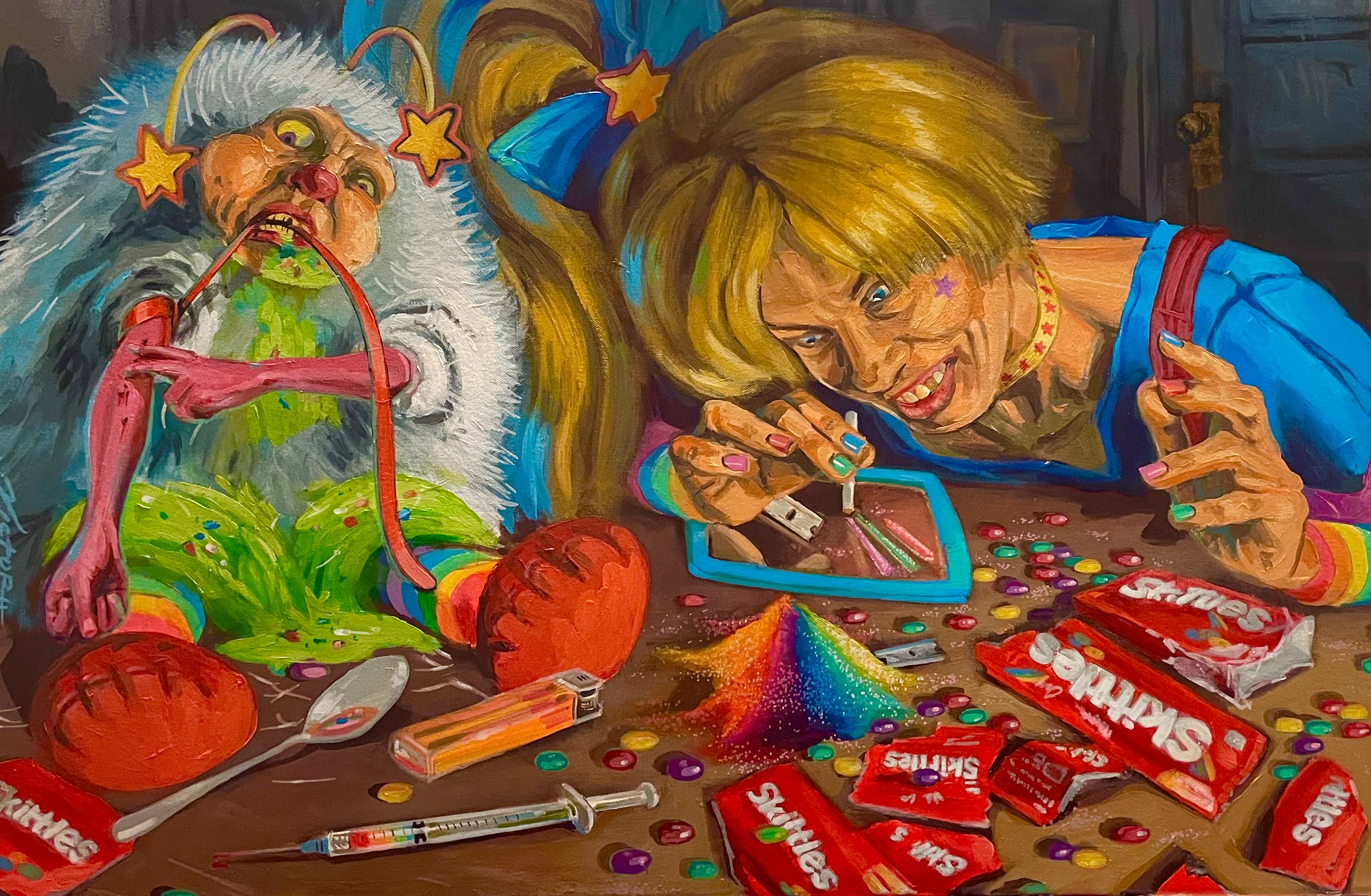 Snort the Rainbow by Victorresart on DeviantArt