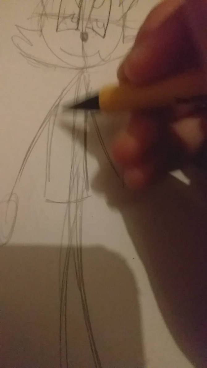 Body and neck outline sketch WIP by lucario7000lo on DeviantArt