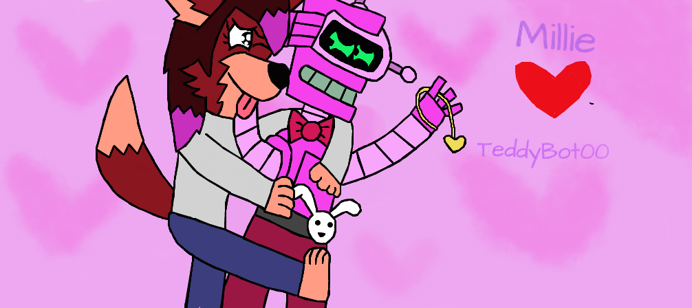 werewolf girlfriend and robot boyfriend by AlternateReality56 on DeviantArt