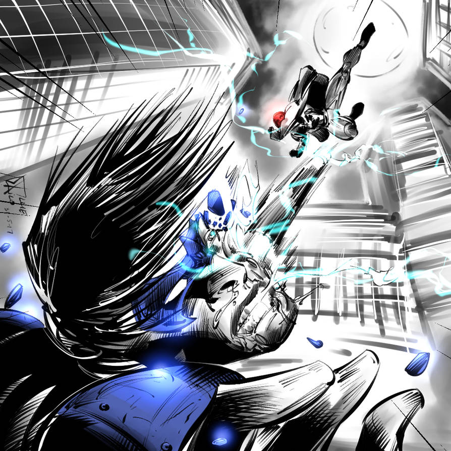 Nightwing COLOUR by Nesquik28 on DeviantArt