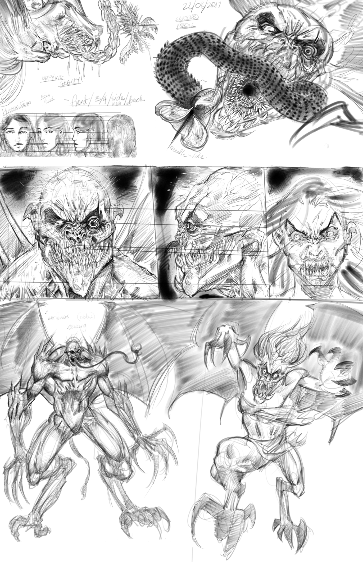 Aswang Pencils by Nesquik28 on DeviantArt