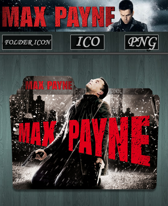 Max Payne (2008) folder icon #2 by Zsotti60 on DeviantArt