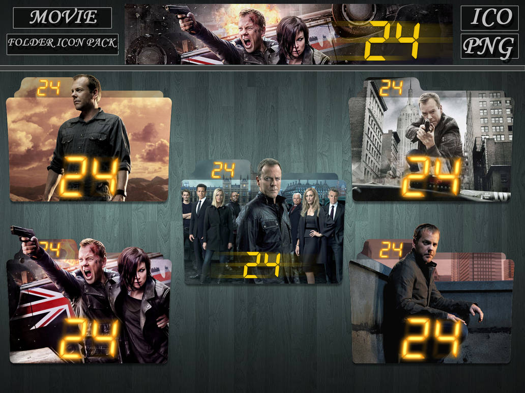 24 TV series folder icon pack by Zsotti60 on DeviantArt