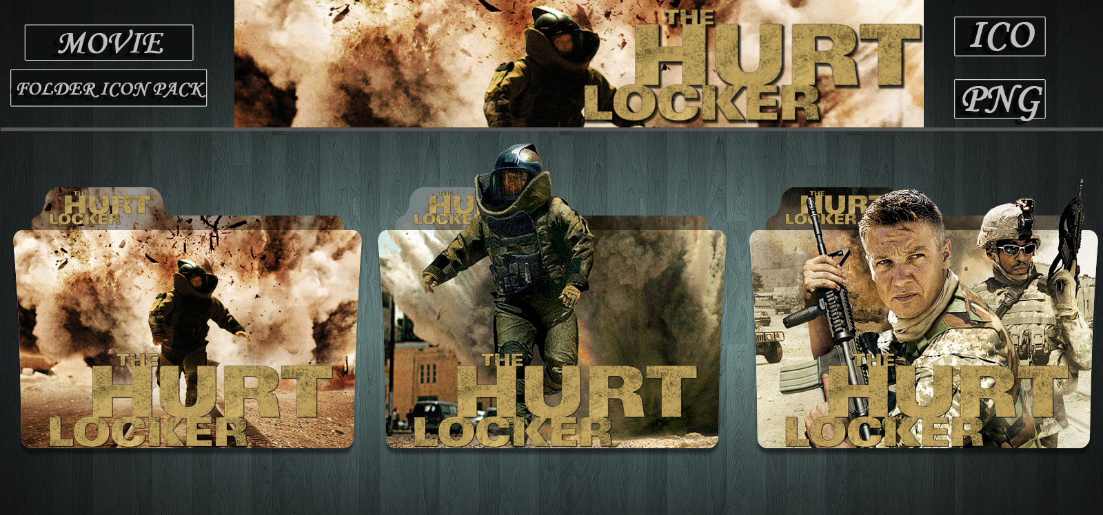 The Hurt Locker (2009) folder icon pack by Zsotti60 on DeviantArt