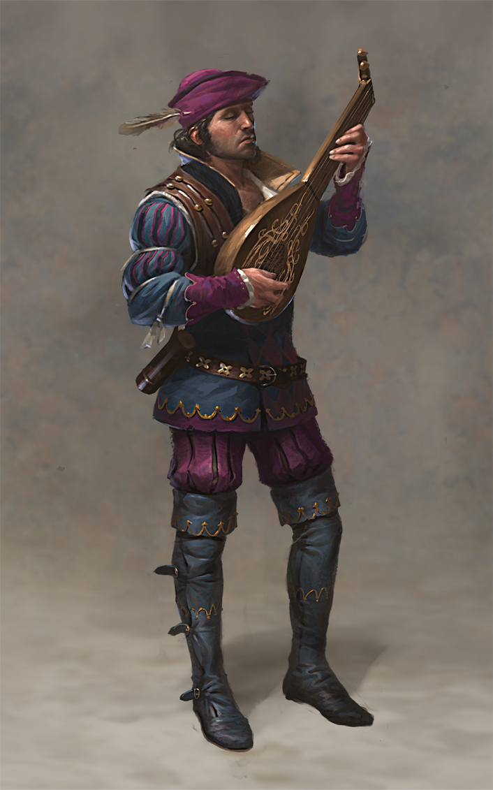 Dandelion Witcher 2 layers by Marmad by Scratcherpen on DeviantArt