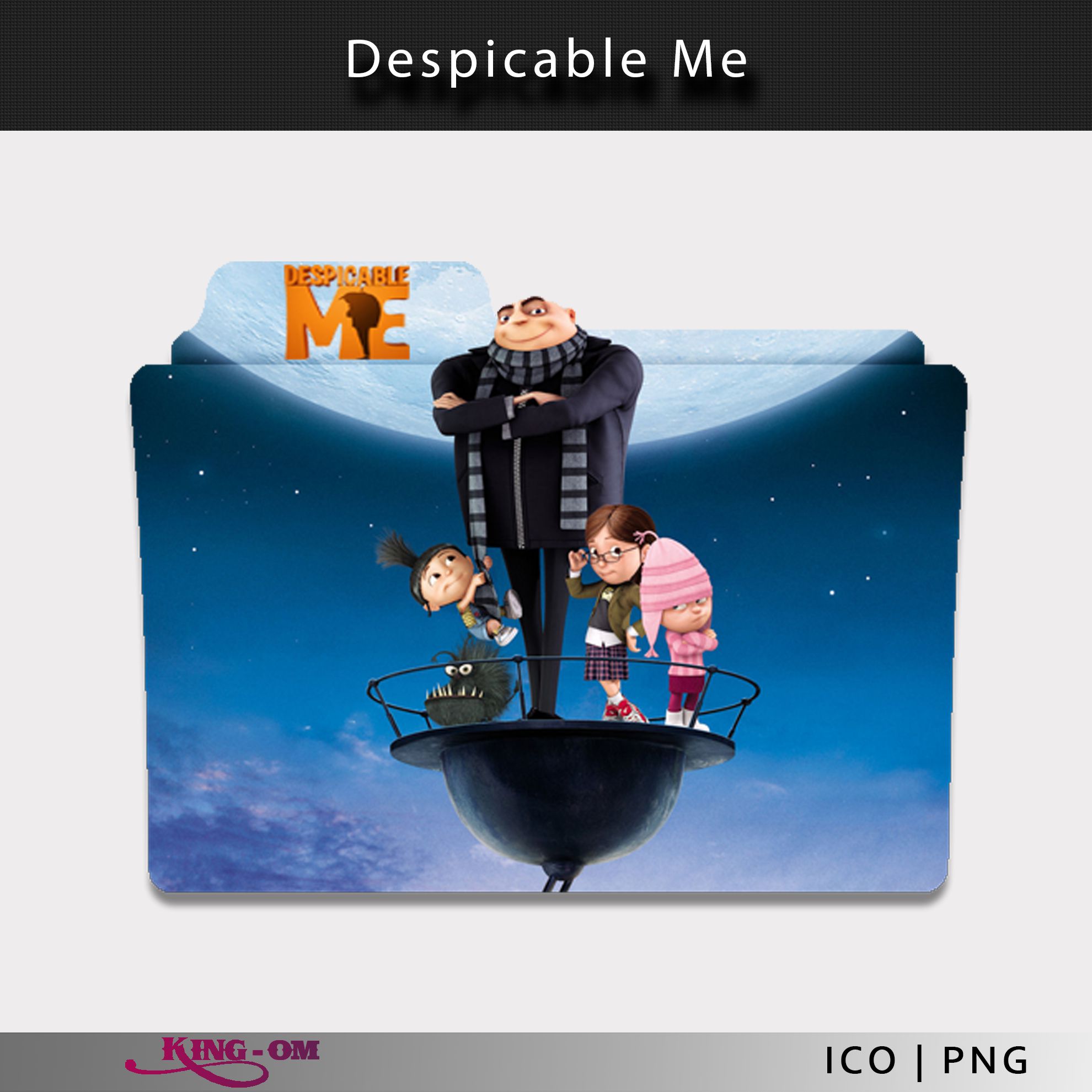 Despicable Me Folder Icon by king-om on DeviantArt