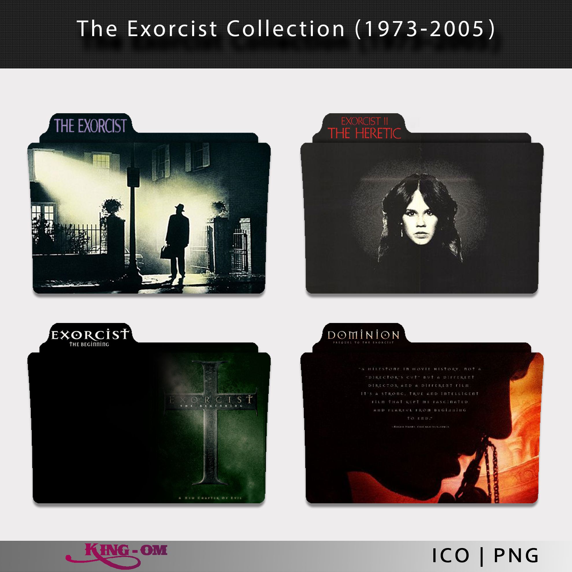 The Exorcist Collection Folder Icon by king-om on DeviantArt
