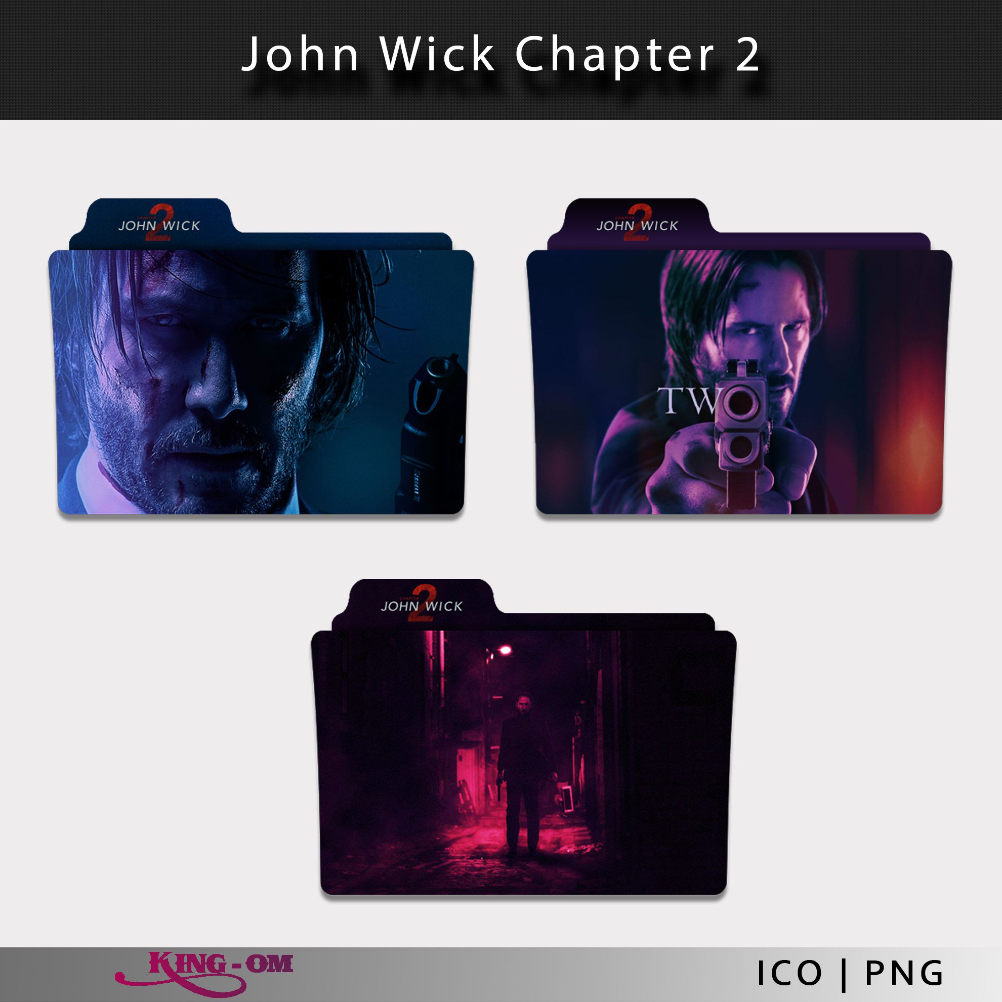 John Wick Chapter 2 Folder Icon by king-om on DeviantArt