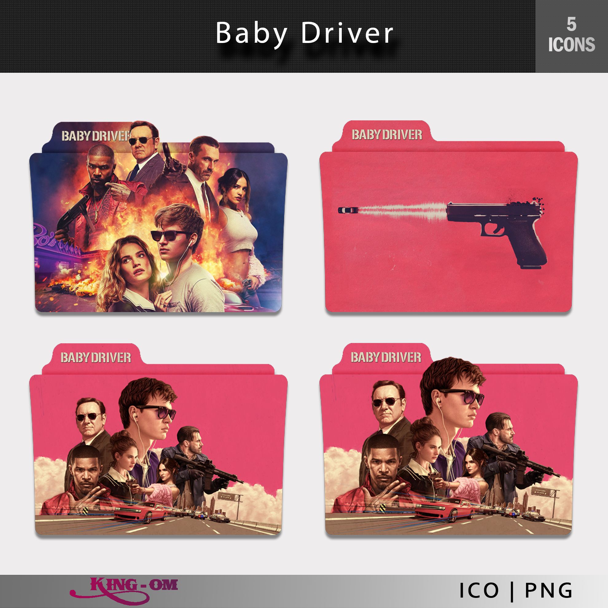 Baby Driver Folder Icon by king-om on DeviantArt