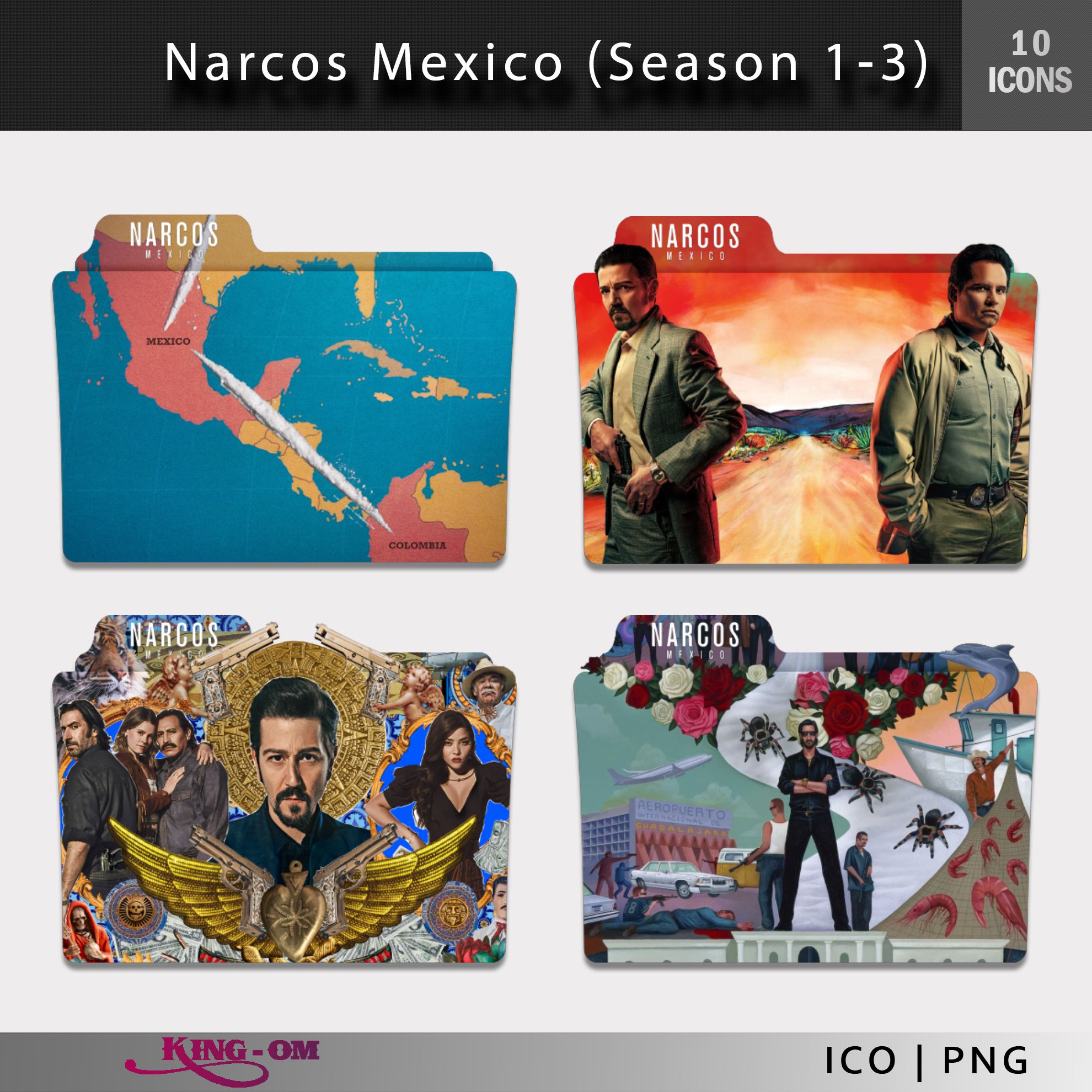 Narcos Mexico Folder Icon by king-om on DeviantArt