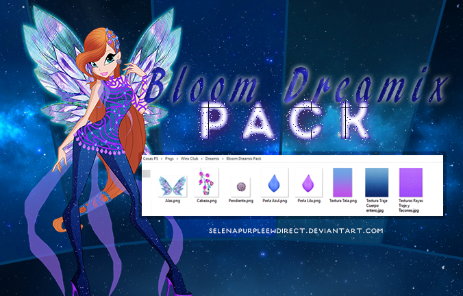 +BLOOM DREAMIX PACK by SelenaPurpleewDirect on DeviantArt
