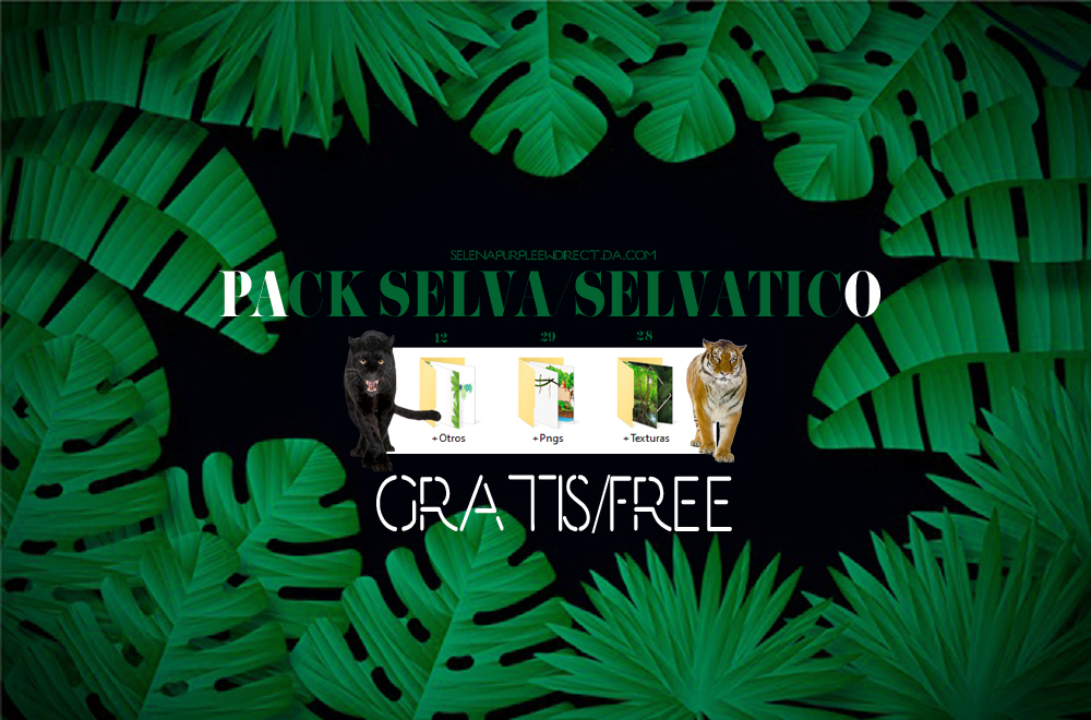 +PACK SELVA / SELVATICO [ GRATIS FREE ] by SelenaPurpleewDirect on ...