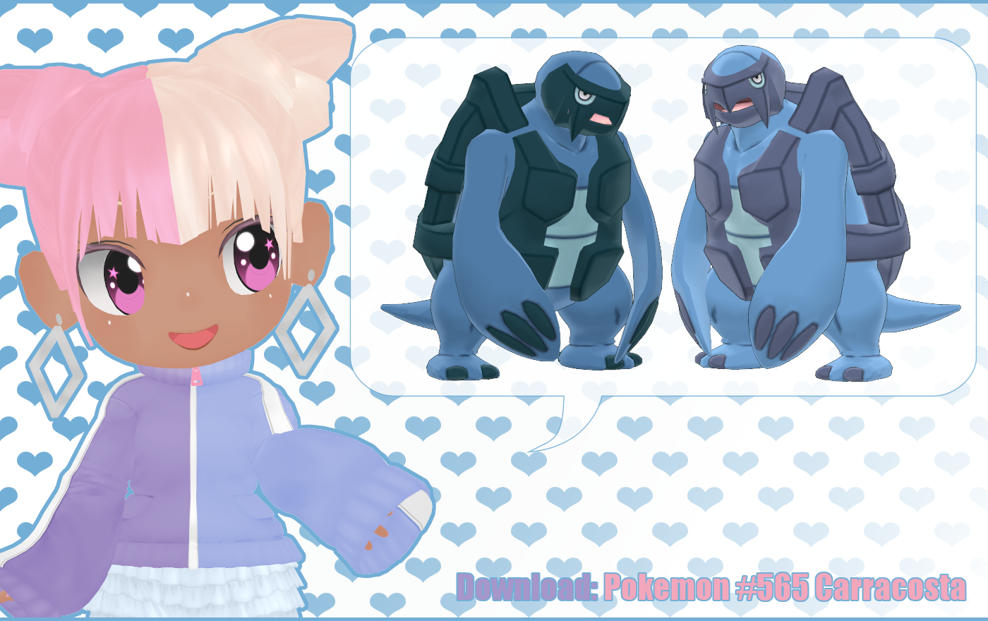 DOWNLOAD - #565 Carracosta by PikaPikaDL on DeviantArt