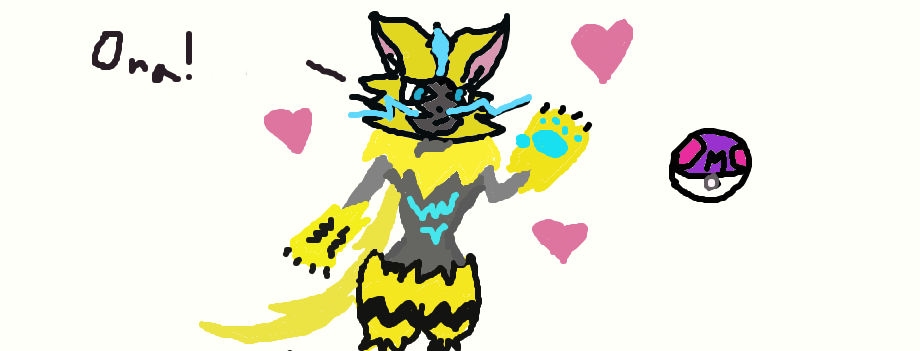 Cute Zeraora by PokeDiancie on DeviantArt