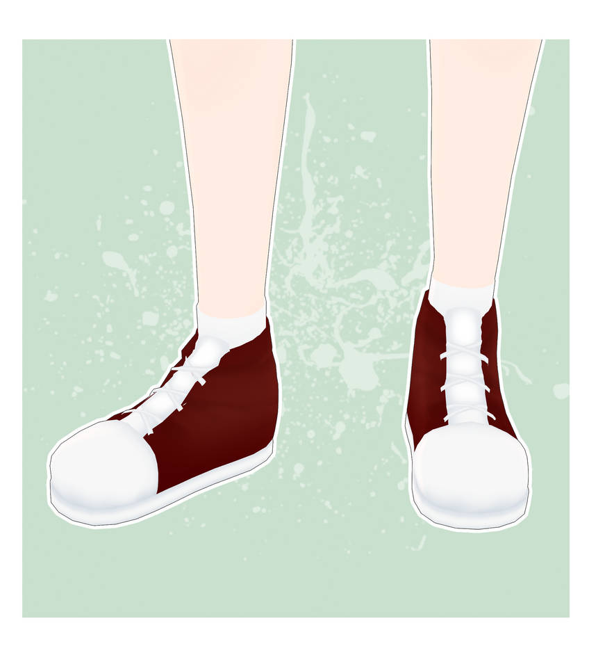 [MMD|P2U] Sneakers by Berry-Jar on DeviantArt
