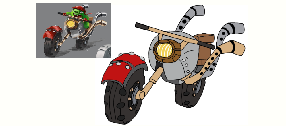 Piggy Motorcycle Concept Art by cruzalex on DeviantArt
