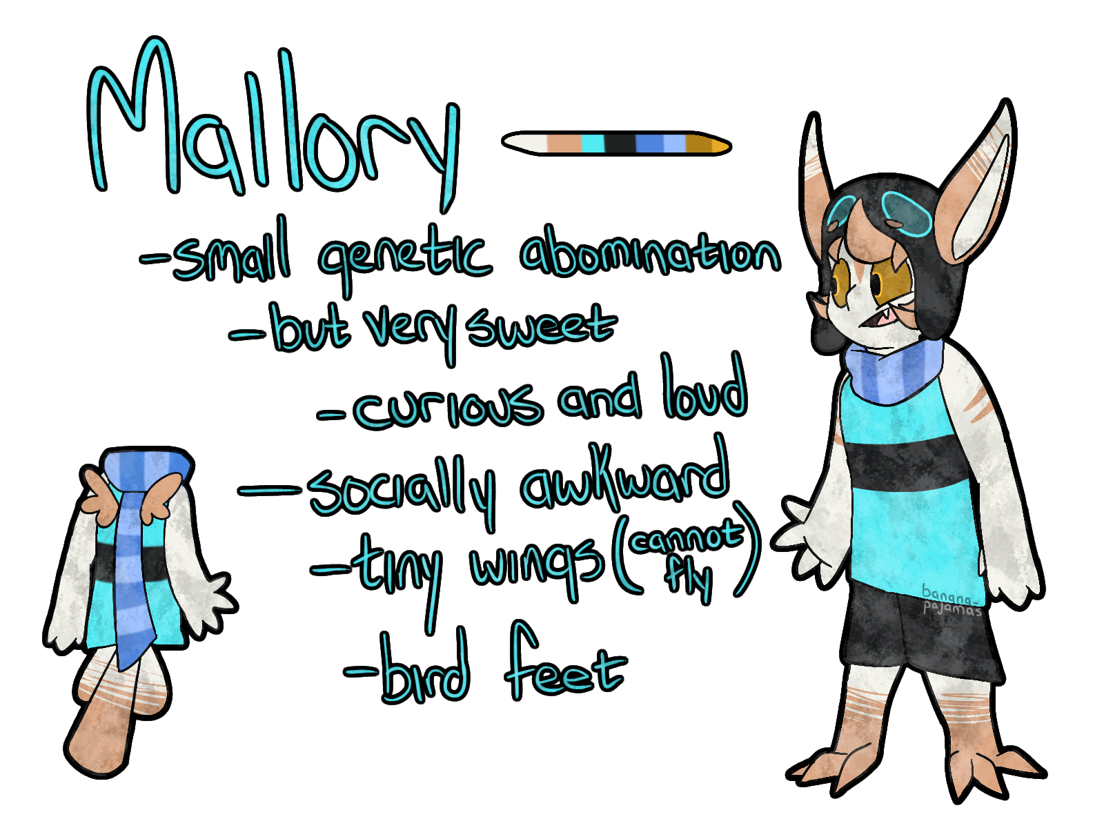 mallory reference by mothfeets on DeviantArt