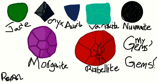 My Gems' Gemstones! by IraqandRussia on DeviantArt