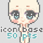 [FREE TO USE] Pixel Icon Base by lemonberriie on DeviantArt