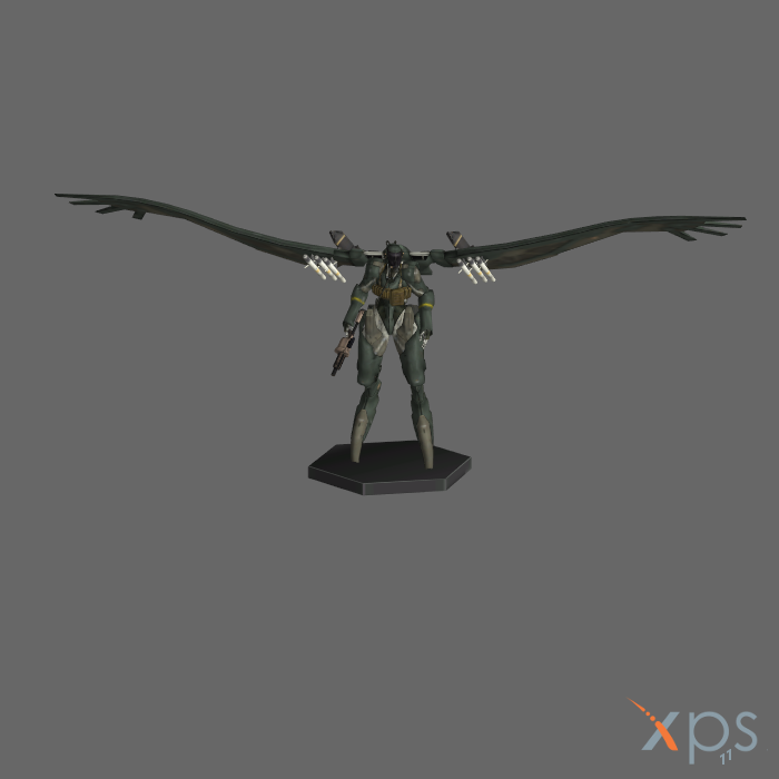 MGS4 Raging Raven figure by Hatredboy on DeviantArt