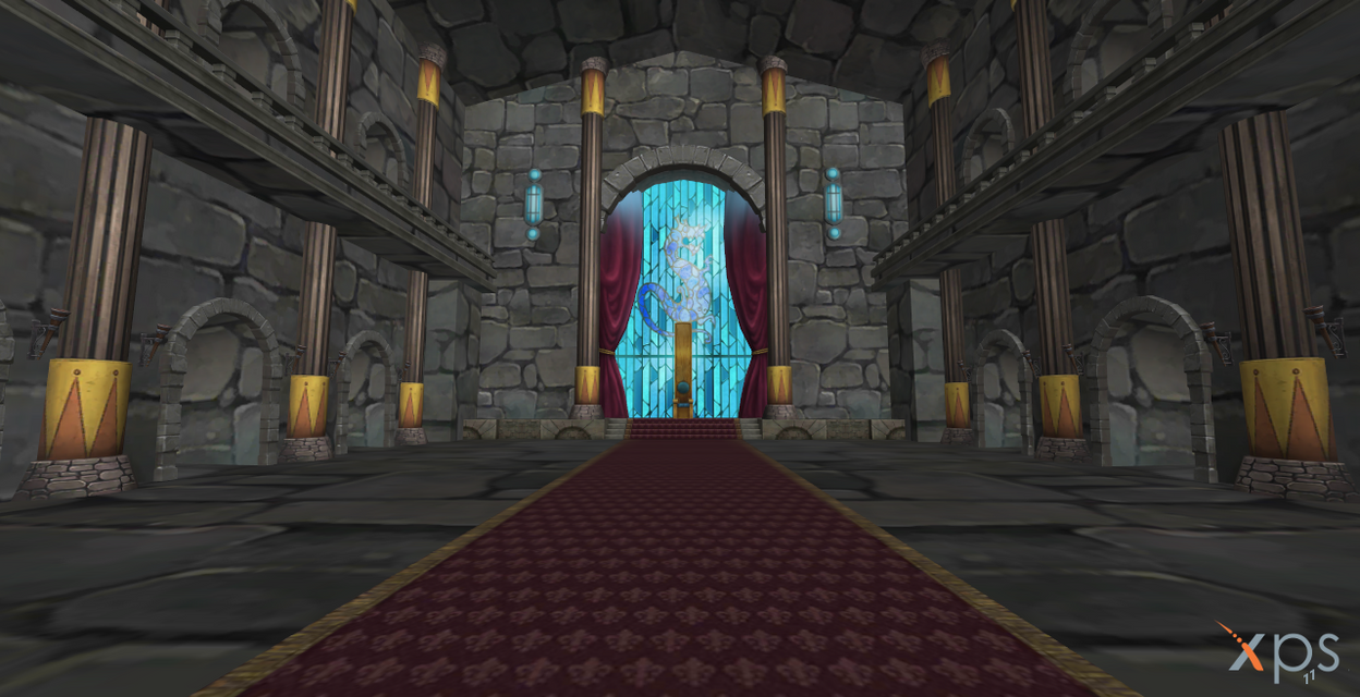 Zeldris's throne room by Hatredboy on DeviantArt
